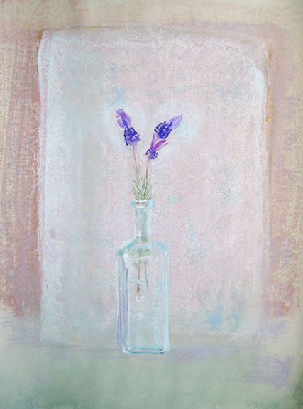Lavender - Casein on Paper - Craig Coss